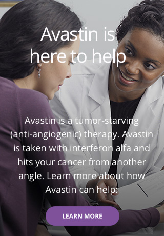 How Avastin® (bevacizumab) works for metastatic kidney cancer (mRCC)